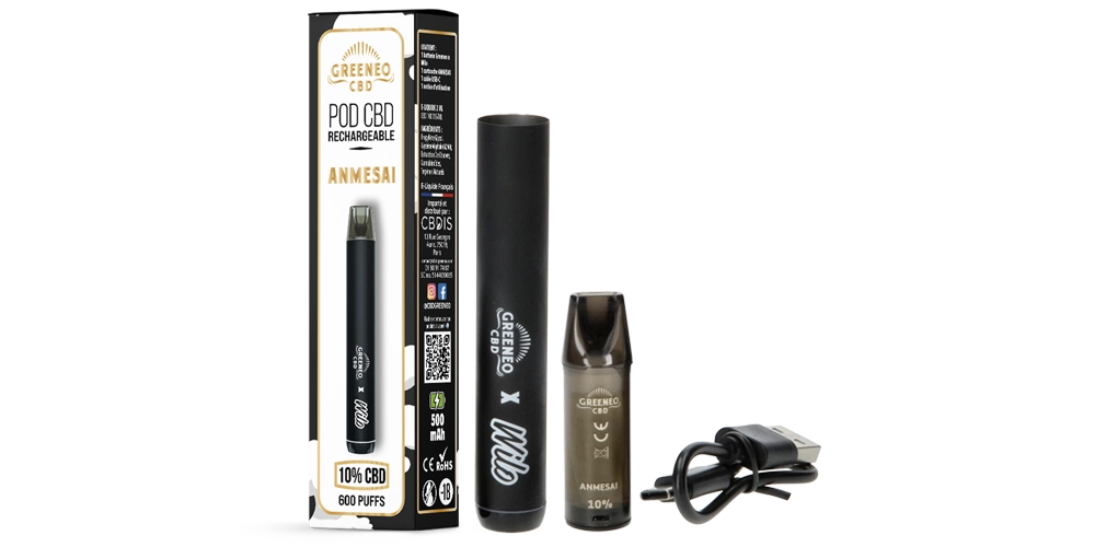 CBD Pod Wilo Anmesai CBD 10% dès 23,66