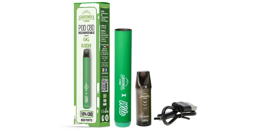 CBD Pod Wilo OG Kush CBD 10% dès 23,66