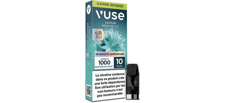 Kit Vuse Reload 1000 Menthe Ice dès 6,64