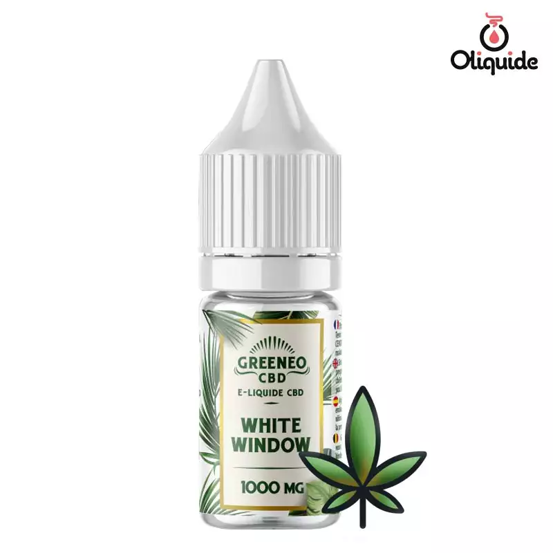 CBD Greeneo White Window Greeneo à 7.06 € par 5.