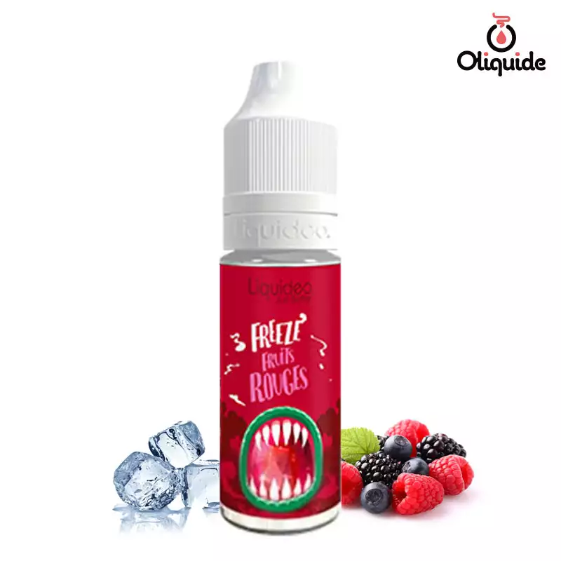 Eliquide Freeze Fruits Rouges à 2,36 € par 45.