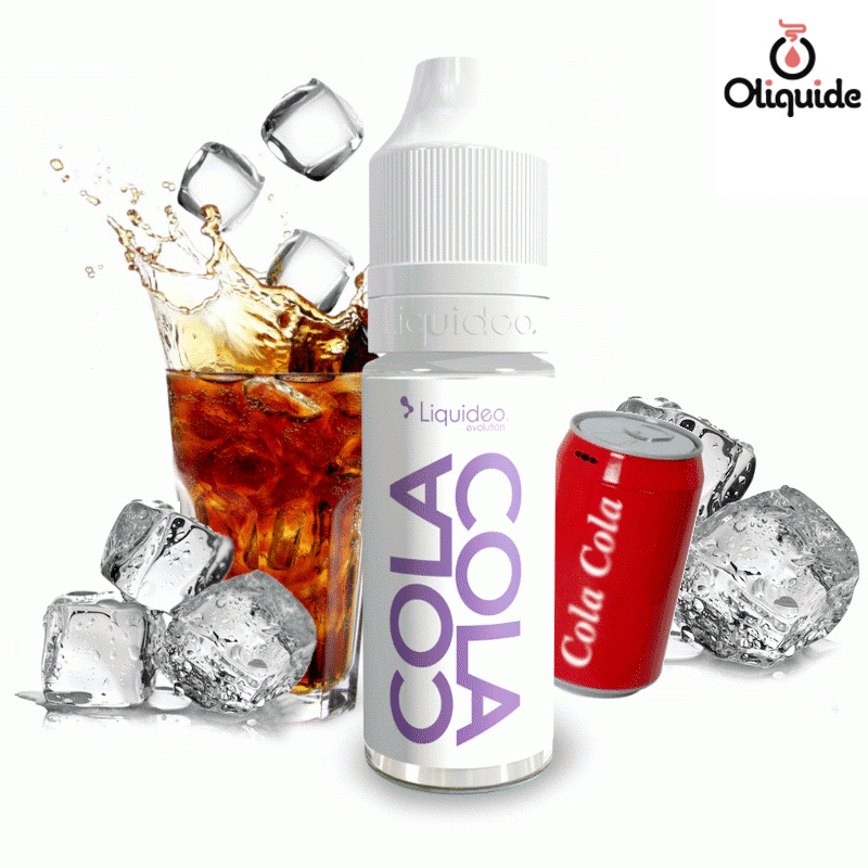 Cola Cola - 3,01 € par 15 - recharge liquide Liquidéo - Eliquide