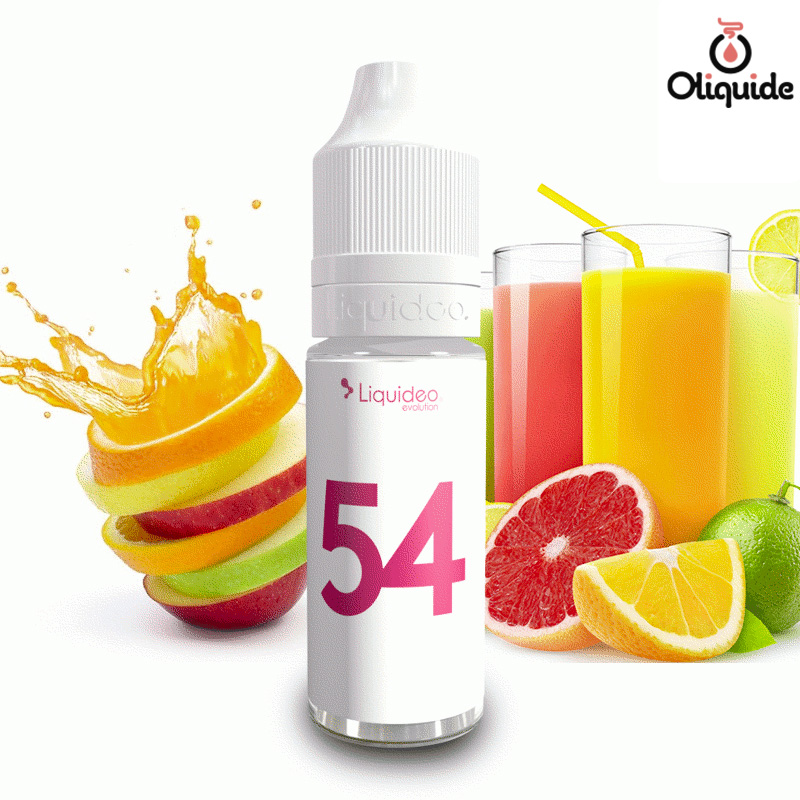 54 de Liquidéo dès 2,95€ > Recharge de liquide