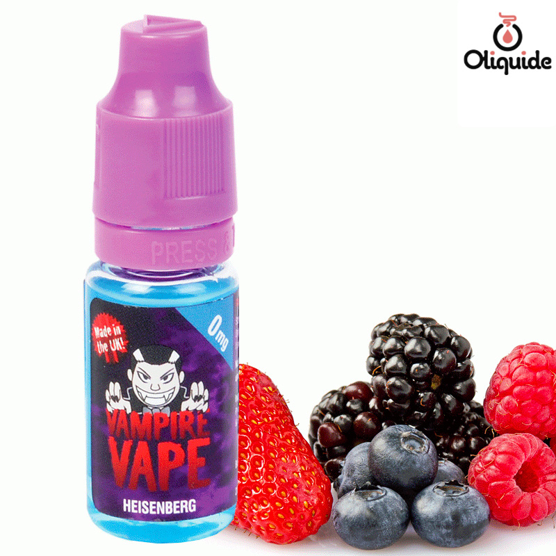 Heisenberg - 3,47 € par 10 - recharge liquide Vampire Vape - Eliquide