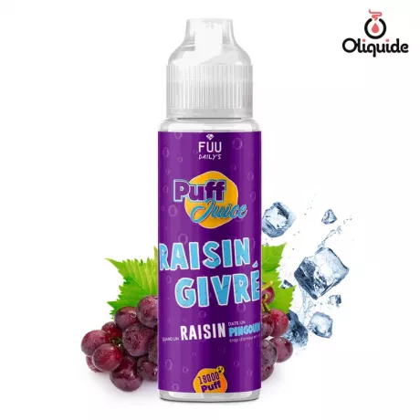 Eliquide Raisin Givré 50ml à 9,48 € par 5