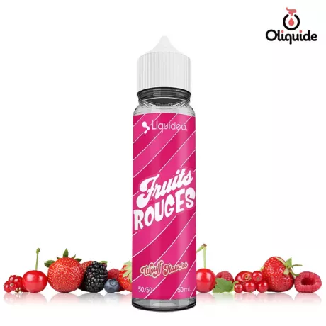 Eliquide Wpuff Fruits Rouges 50ml à 8,58 € par 5