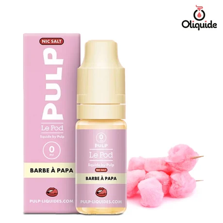 Eliquide Le Pod Liquide Barbe à Papa à 2,93 € par 10.